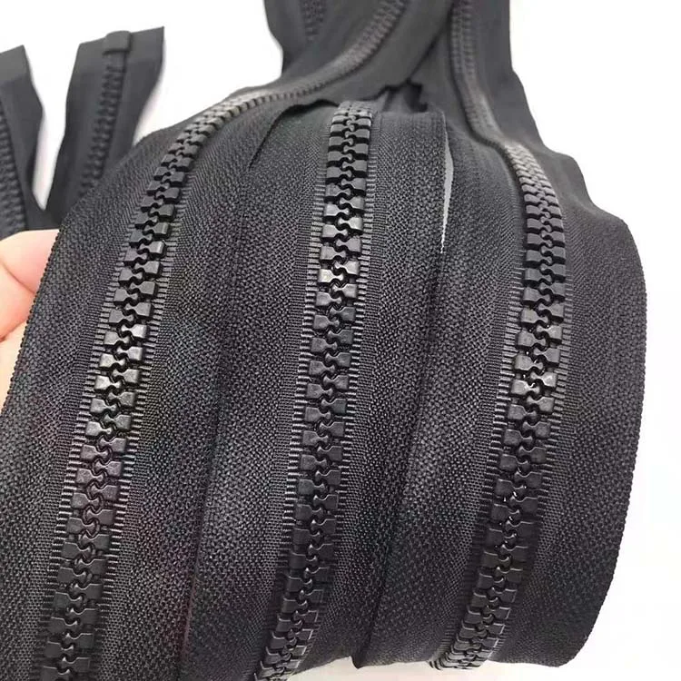 Custom Fashion #8 Black Resin Single Open End Zippers - Buy Resin ...