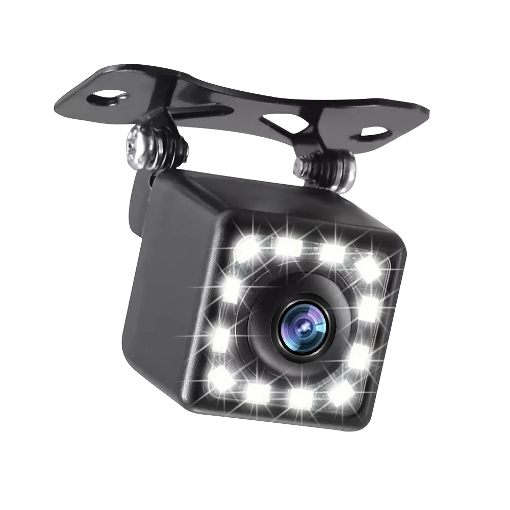 High Digital 4led/8led/12led Car Camera Waterproof Night Vision Wide ...