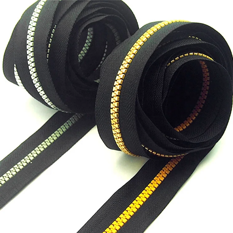 Heavy Duty One Way Slider Big Teeth Zipper Plastic Zip No 8 Zipper ...