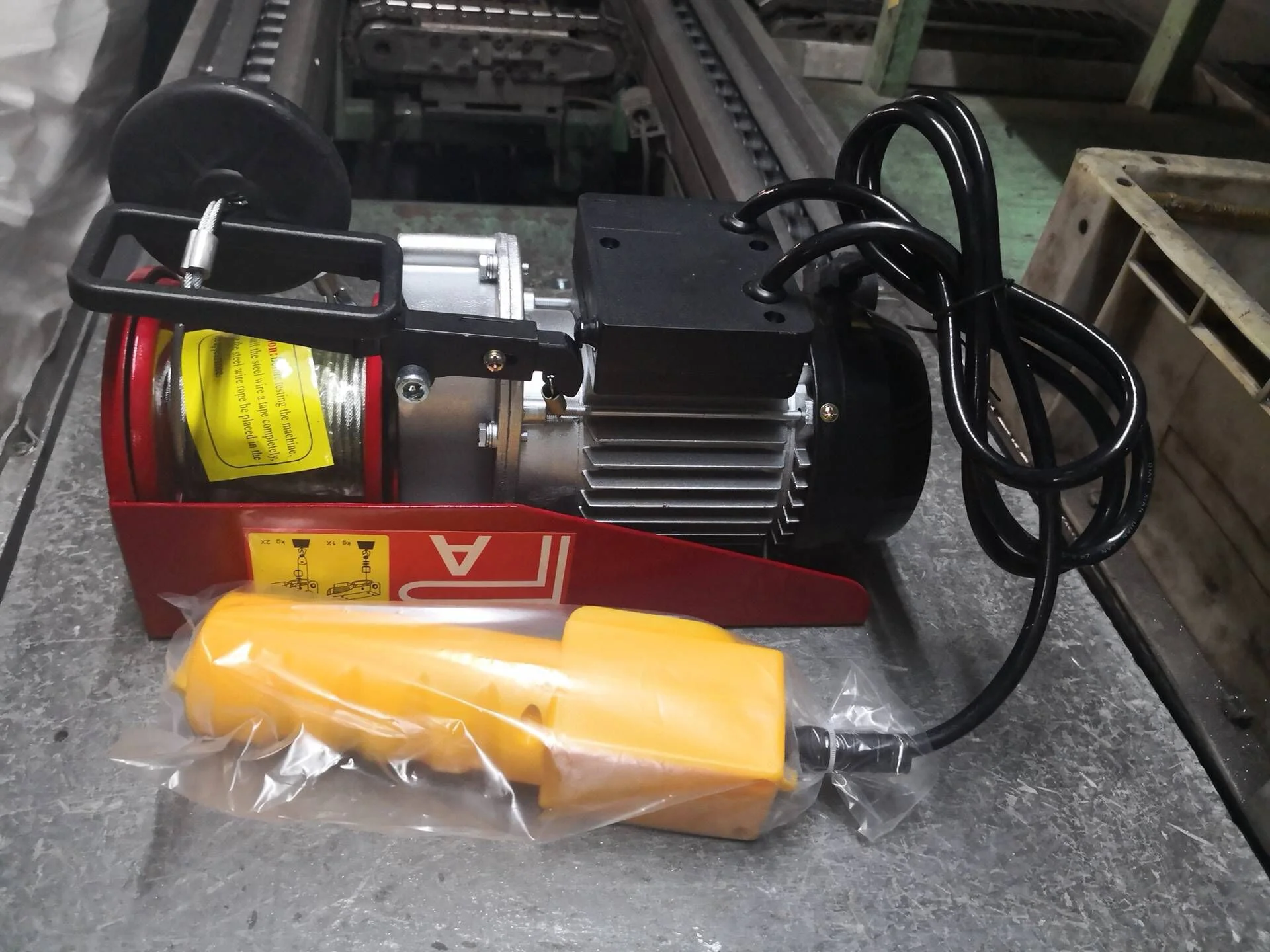 Mini Pa600 Electric Wire Rope Hoist Trolley Motor Hot Product 2019 ...