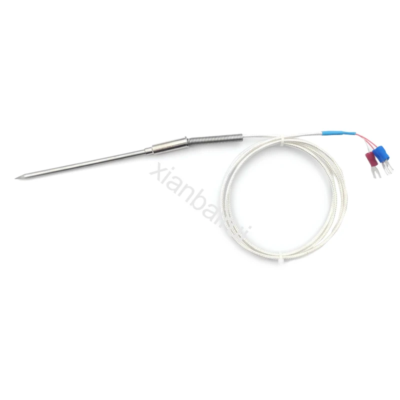 Rtd Pt100 Thermocouple Resister Temperature Sensor Waterproof Temp Probe K/j Thermocouple For ...