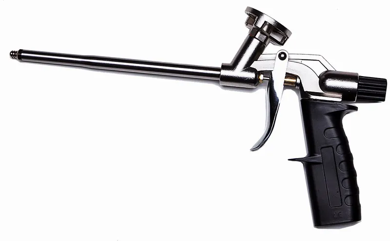 Pu Expanding Foaming Gun Heavy Duty Spray Foam Gun Metal Body Covered ...