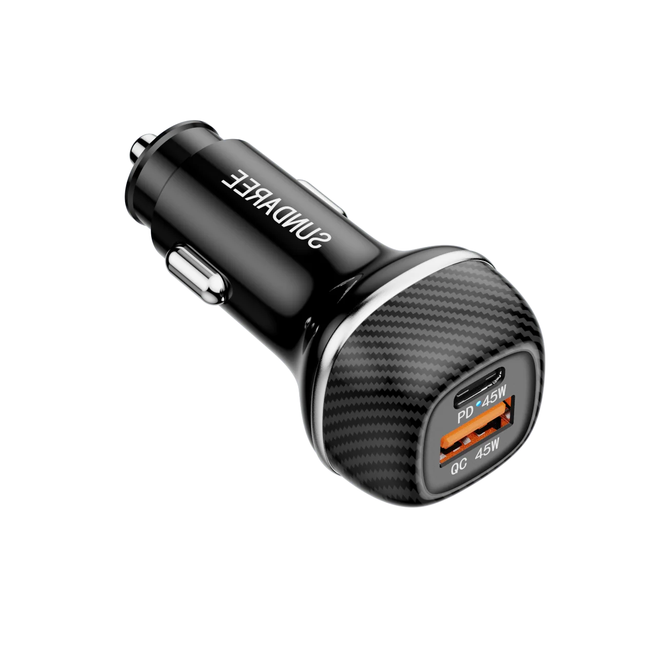 QC3.0 45W PD45W Car Charging Usb Type C 90 Watt Car Charger Fast ...