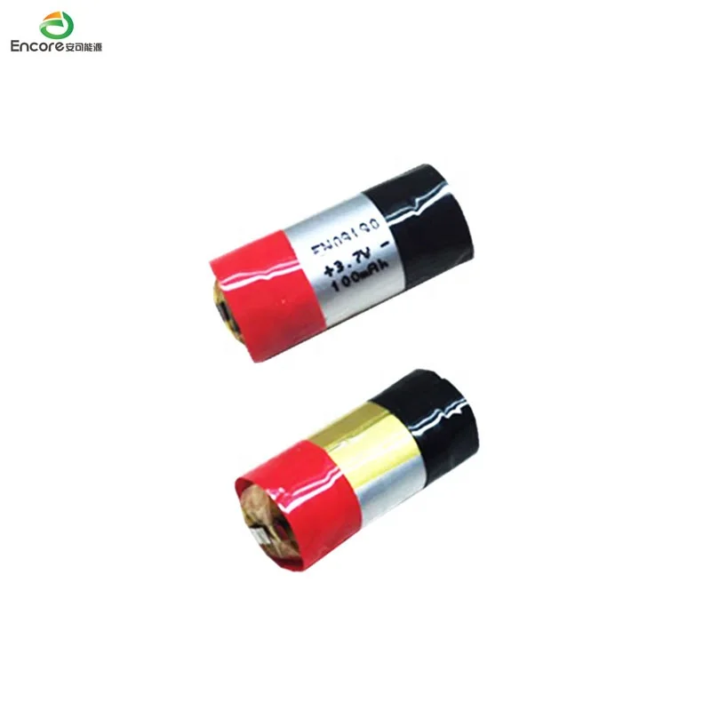 PIN Shape EN09190 3.7v 100mah Li-Polymer Battery Cell
