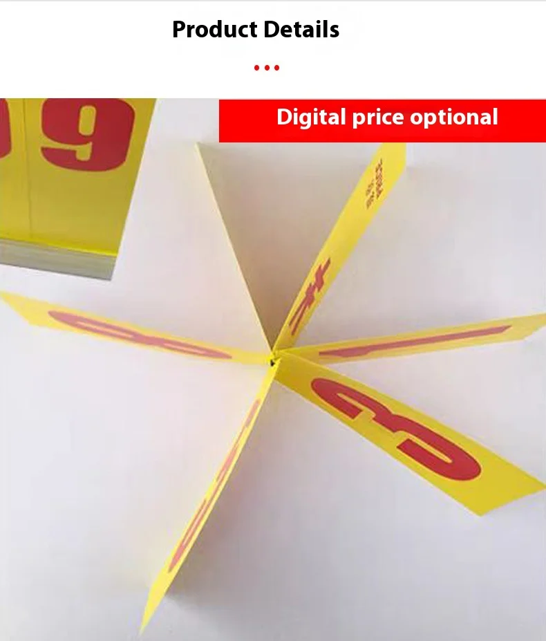 Supermarket Digital Flip Sign - Eco-Friendly Advertising