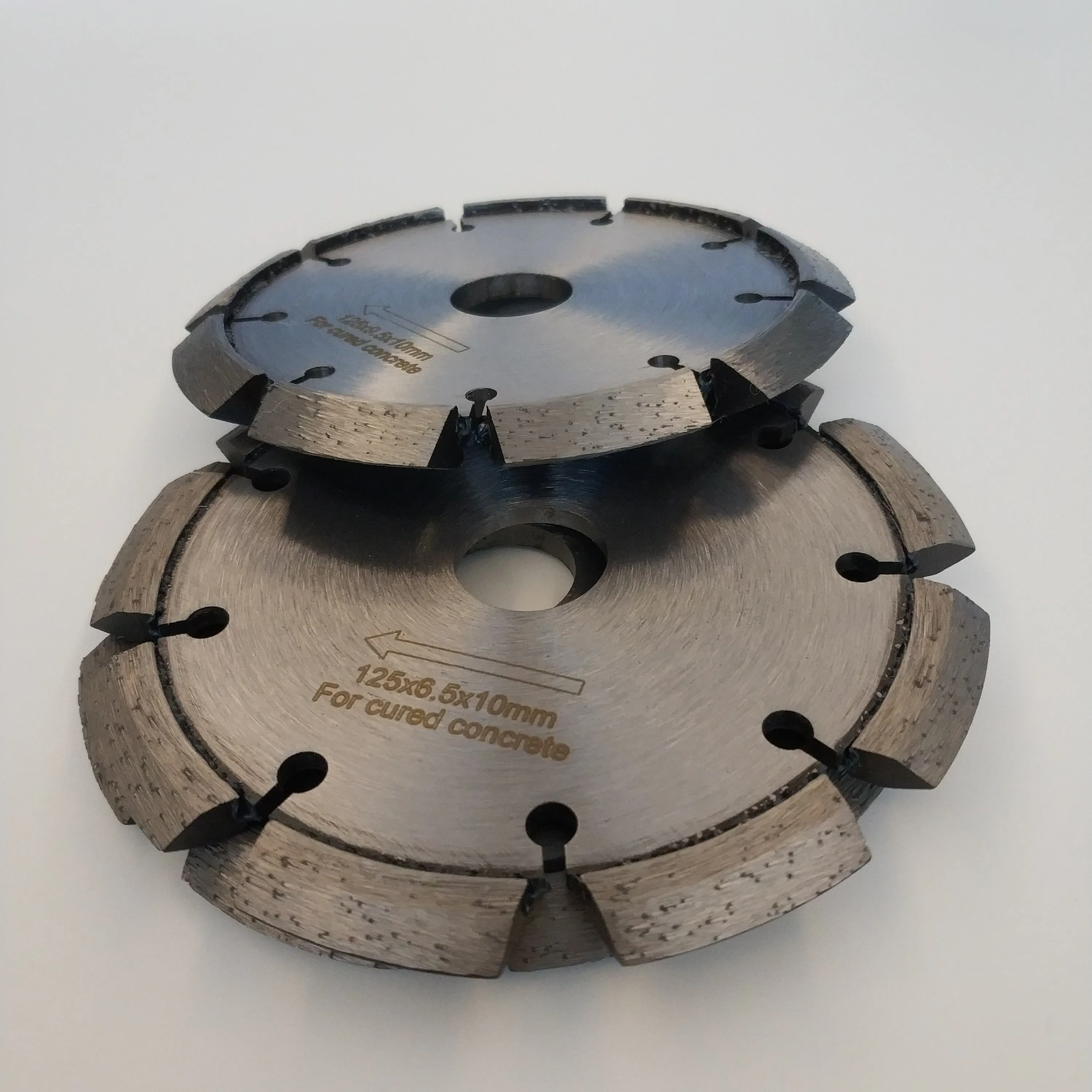 125mm Crack Chaser Laser Welded Diamond V Shape Tuch Point Saw Blades ...