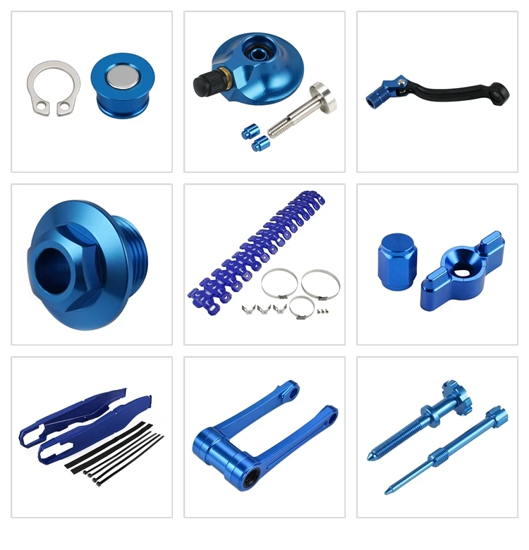 NiceCNC M20 x P1.5轴锁螺母轮辋螺栓，适用于Hus qvarna FE250 FE350 FE450 TE125 TE250 ...