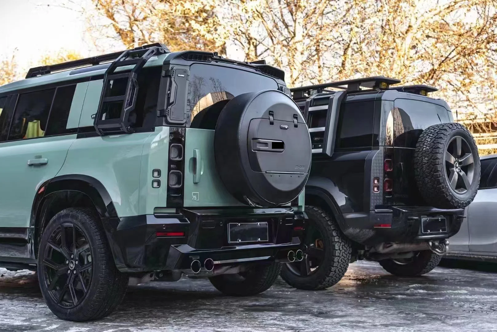 Upgrade Lumma Style New Defender Body Kit for Land Rover Defender 90 ...