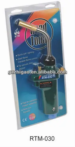 Self Lighting Welding Torch With Mapp Gas Rtm-030 - Buy Welding Torch ...
