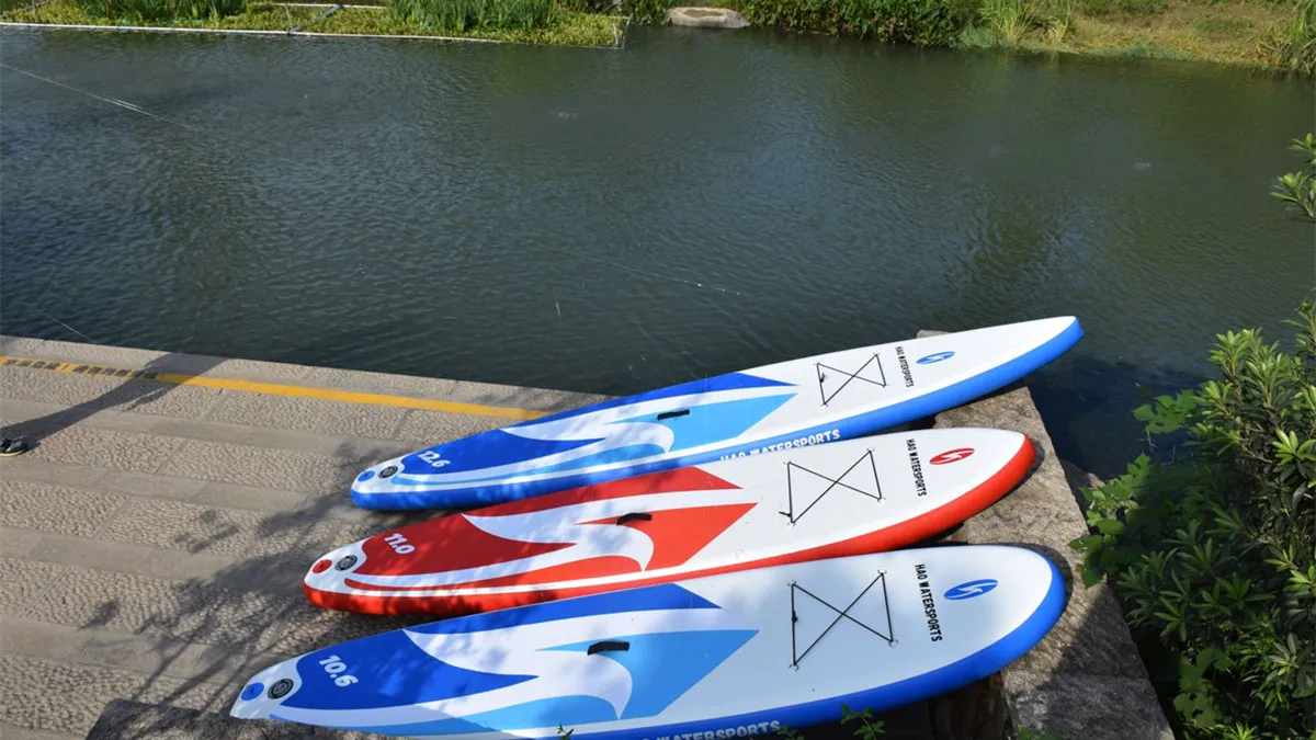 Durable Double Layer Drop Stitch Pvc Stand Up Paddle Board Inflatable ...