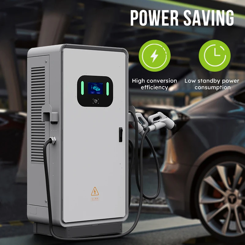 European Standard Intelligent Electric Car 180kw Double Guns Dc Ev Charging Pile Suppliers ...