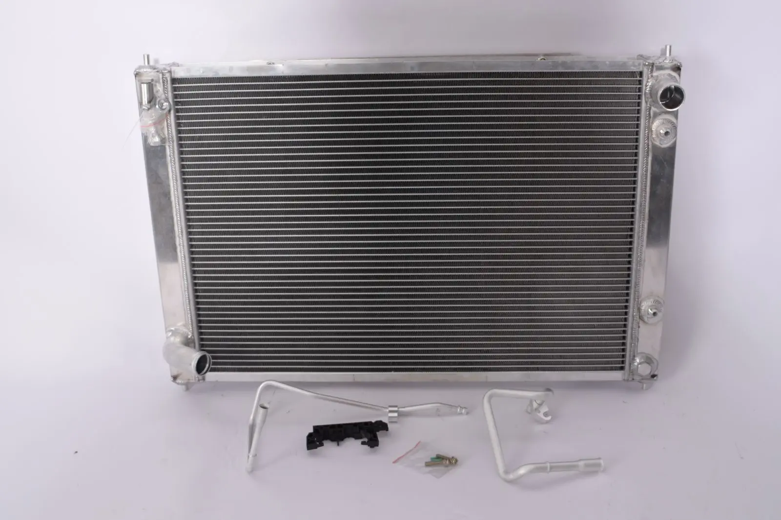 LINTE All Aluminum Radiator and Condenser Combo for 2009-2019 Nissan ...