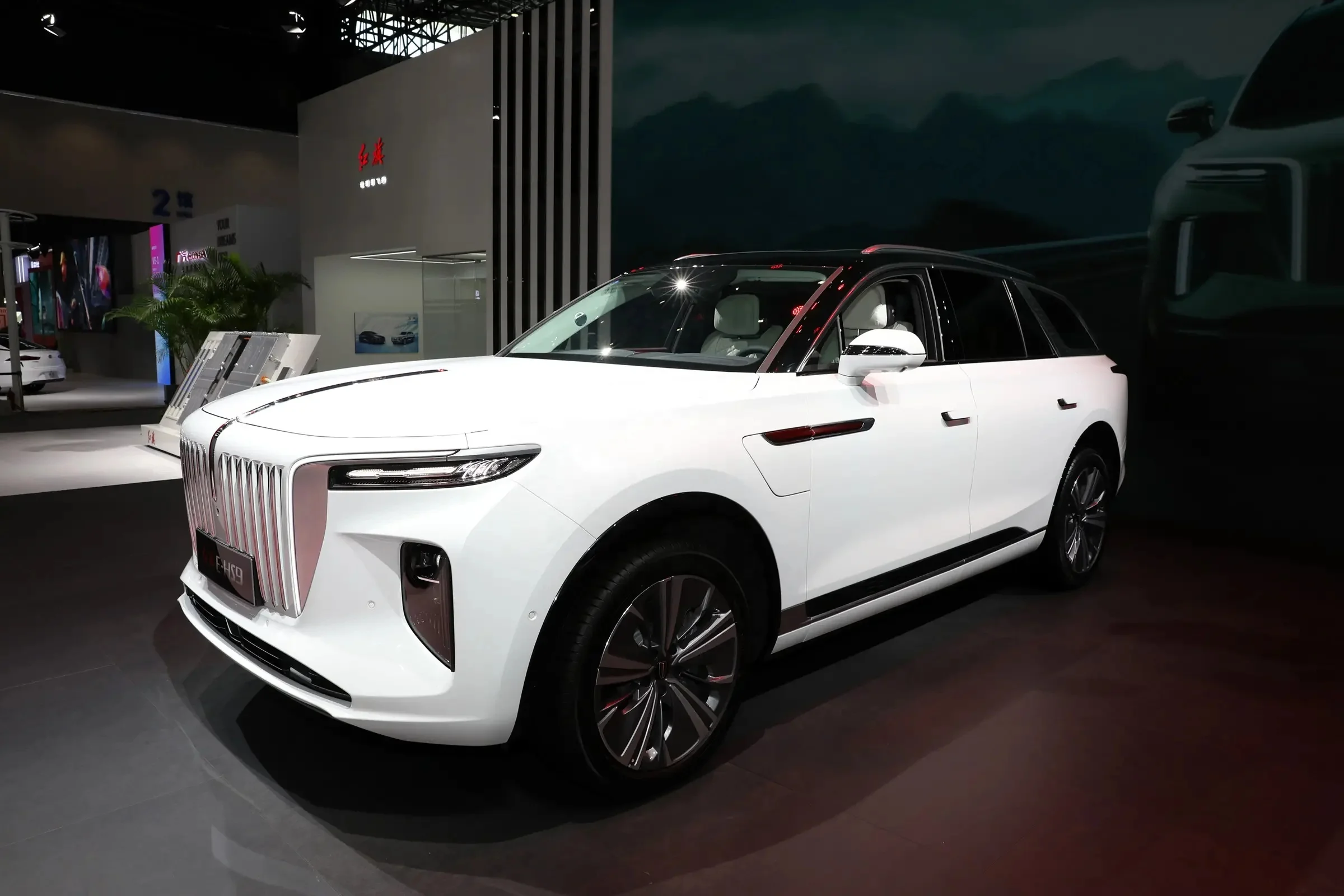Hongqi E-hs9 Electric Vehicle 7-seat Fast Long-range Suv 2023 New Energy Electric Vehicles - Buy ...