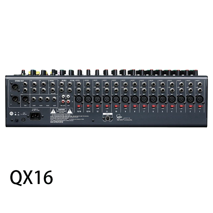 Professional 16 Channel Live Studio Audio Sound USB Mixer