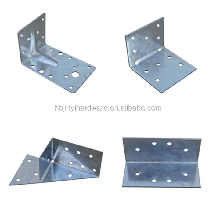Galvanized L-Shaped Metal Angle Steel Bracket - ANSI Standard