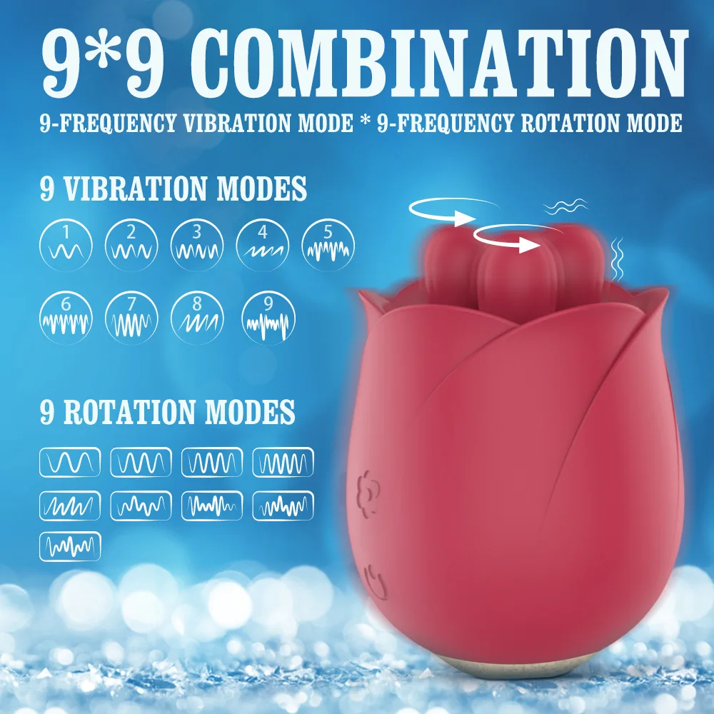 Shand Cross-border Double Jumping for Egg Rose Series Adult Sex Toy ...