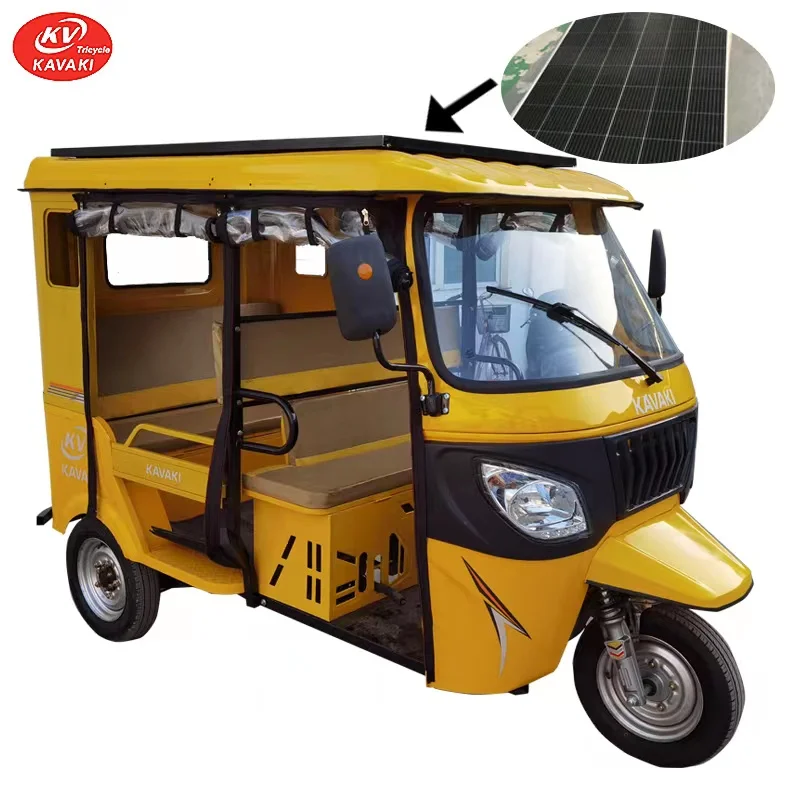 KAVAKI Solar Panel Electric Tricycle - Efficient Transport