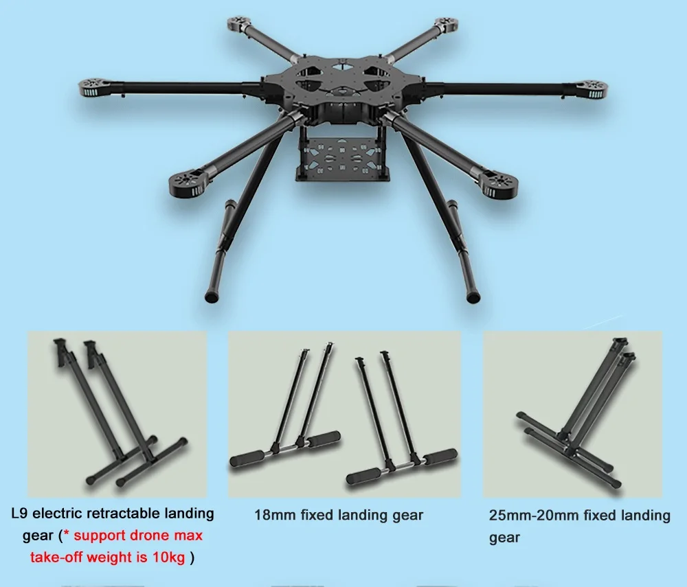 Jmrrc 6-rotor Multi-rotor Hexacopter Frame 960mm Airframe Kit Fpv ...