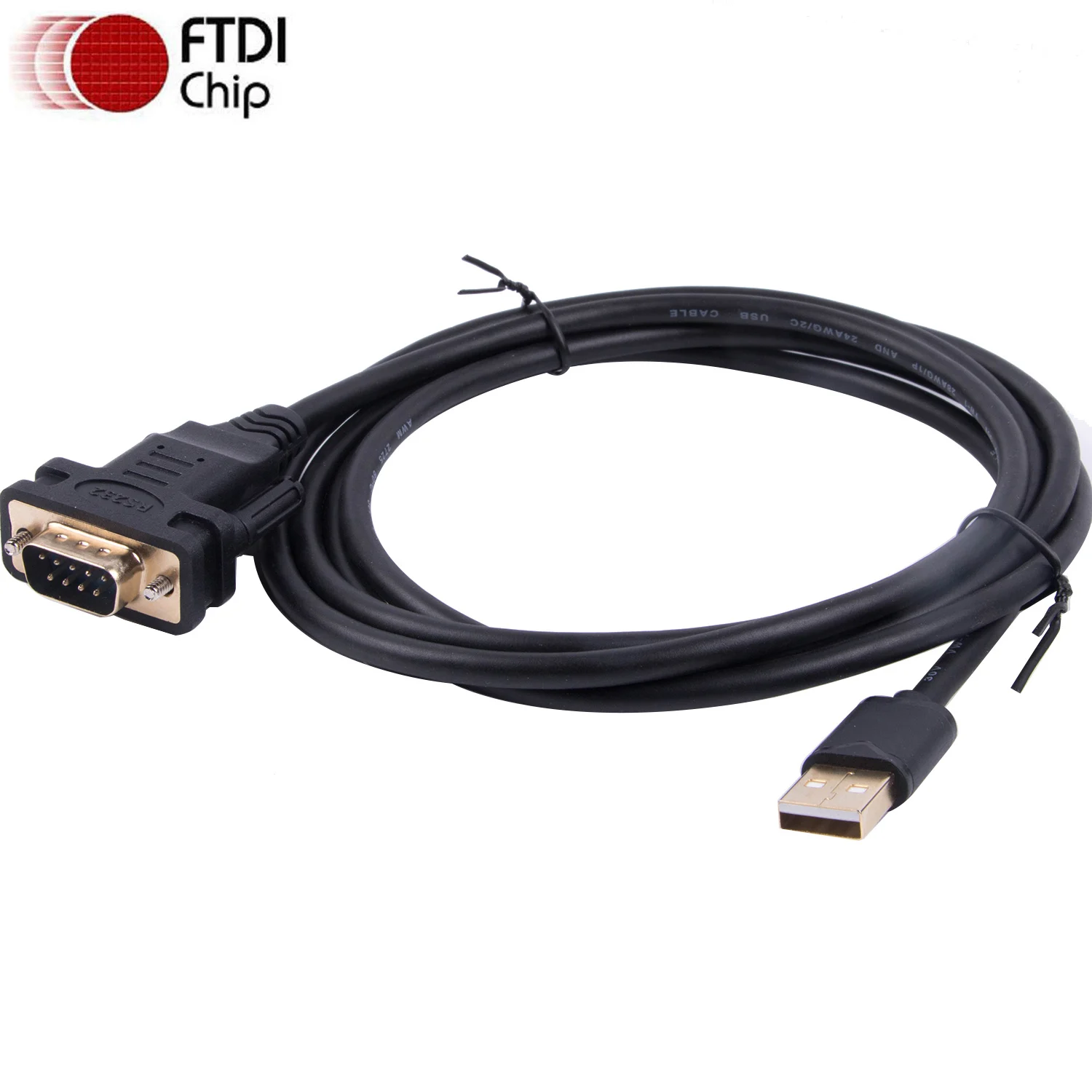 Usb To Rs232 Serial Cable Converter Pda Db9 Male 9 Pin Cable Adapter ...