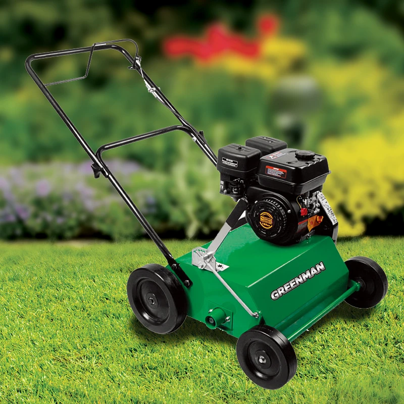 Walk Behind Gasoline Engine Powered Lawn Dethatcher - Buy Lawn ...