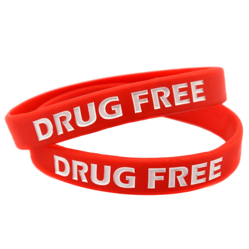 50pcs Drug Free Silicone Wristband For Advertising Gift - Buy Silicone ...
