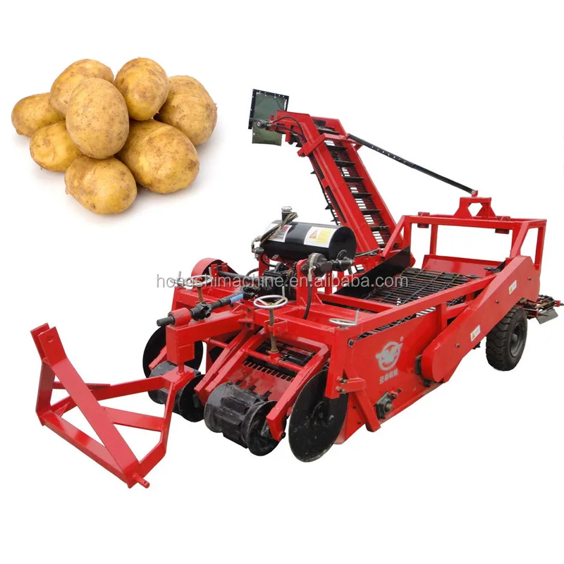 Automatic Self-Discharging Sweet Potato Combine Harvester