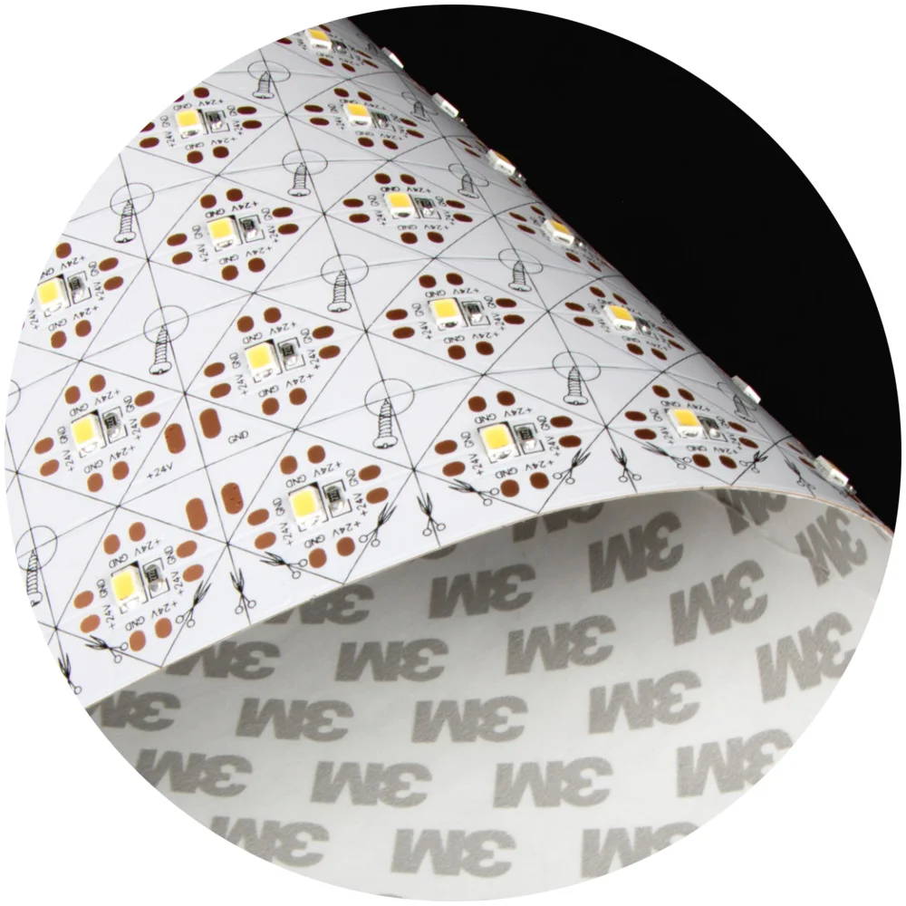 Cuttable 24V SMD2835 Luces Ultra Thin Flexible Backlight LED Panel ...