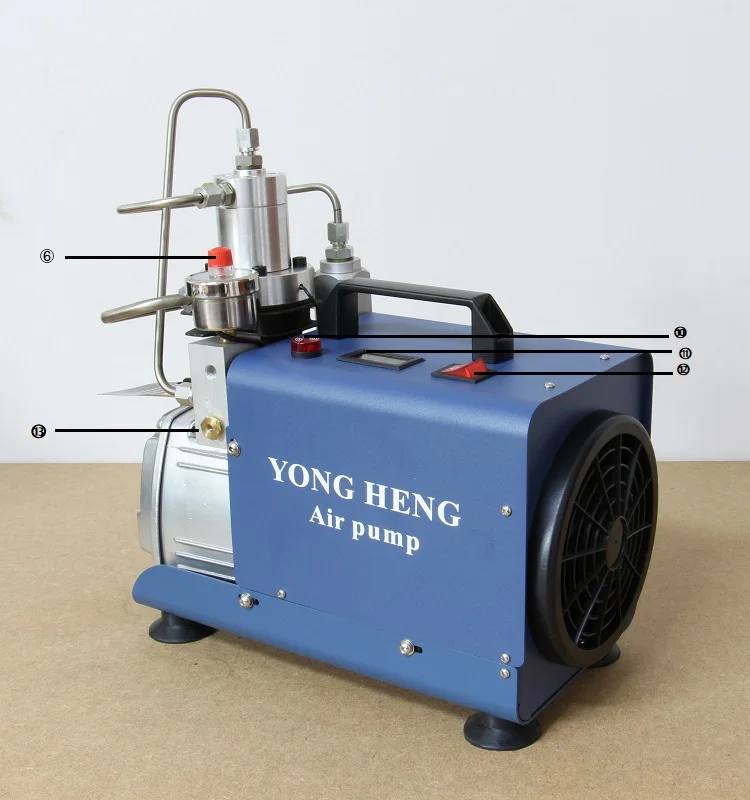 Yong Heng Pcp Air Compressor Rifle Set Pressure Version 300bar 4500psi ...