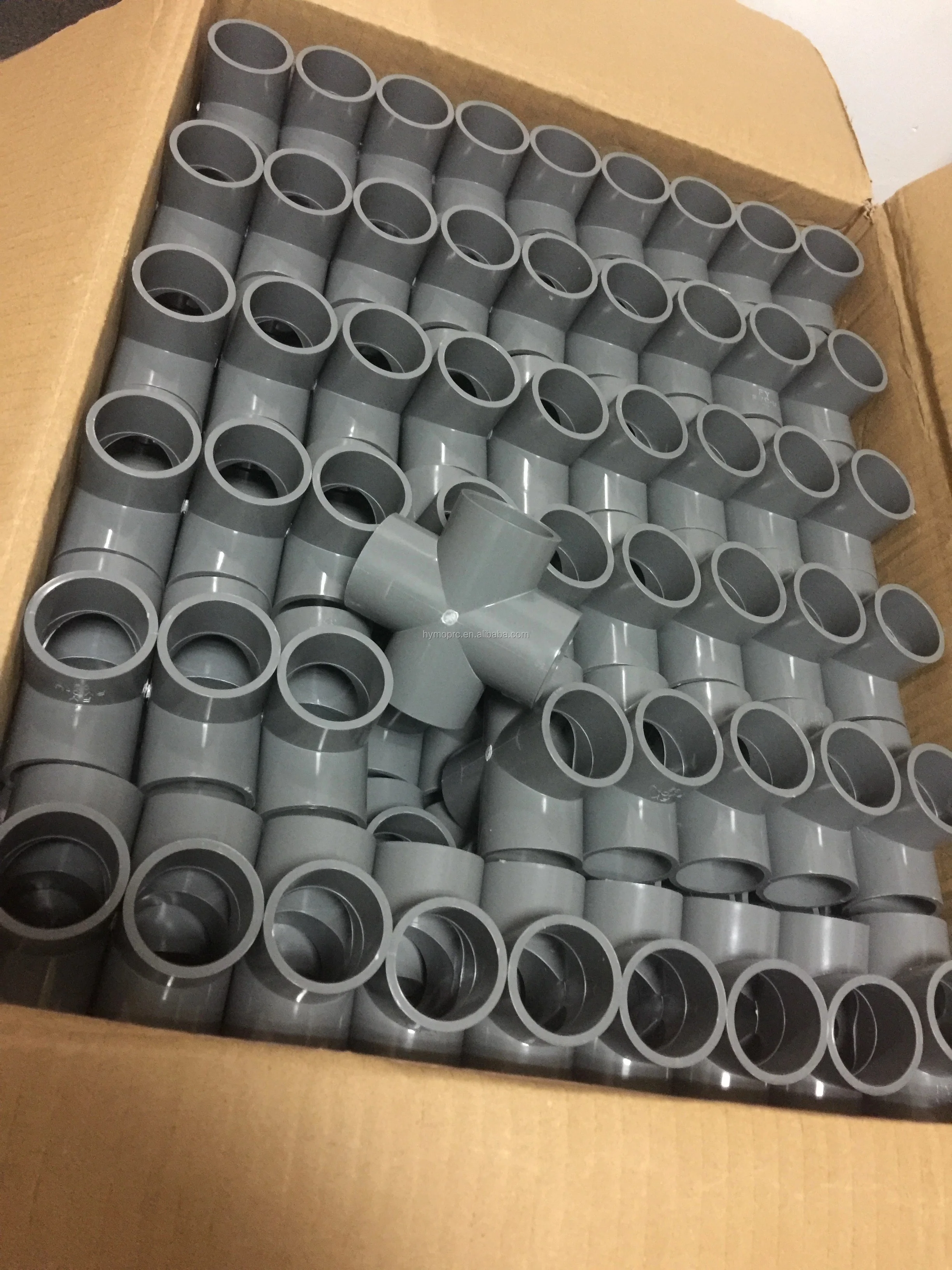 Din Standard Plastic Pvc Pipe Fittings Pn10 Round Coupling For Water ...
