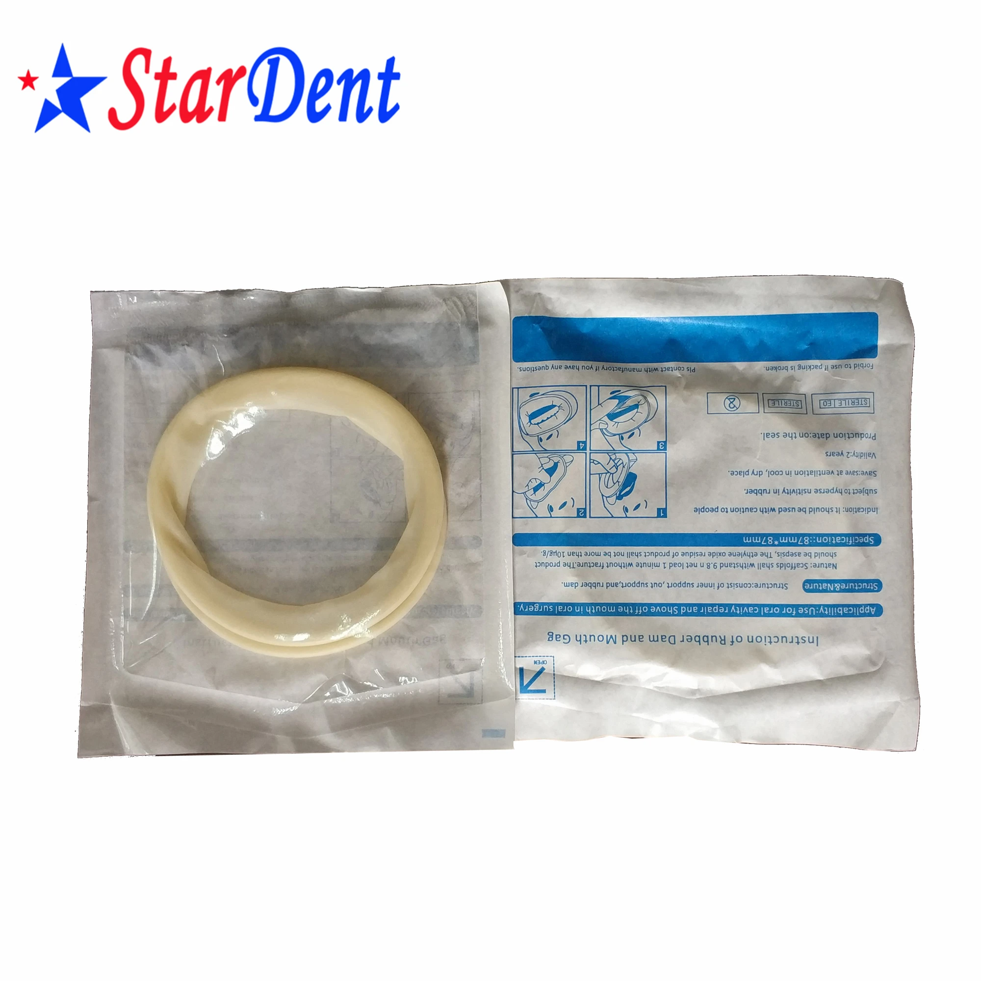 Dental Disposable Rubber Cheek Retractor - Rubber Dam Product