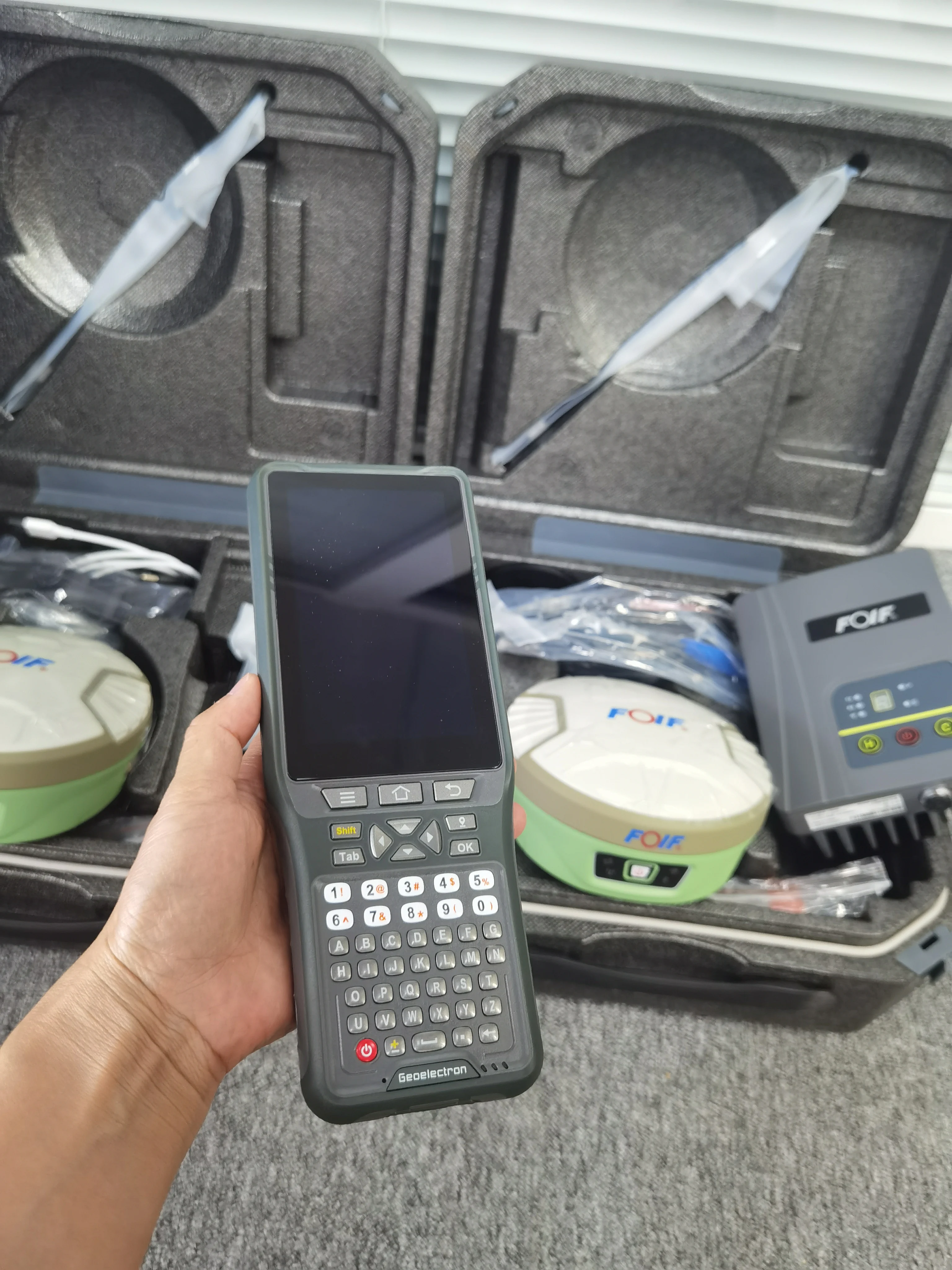 Base Rover Controller P9iii Land Survey Equipment Foif A90 Gps Gnss Rtk ...