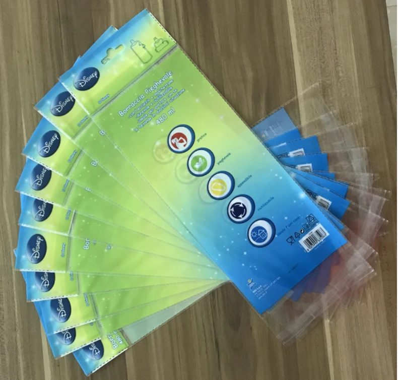 Customized Logo Printed Polybag with Header Card OPP Bags