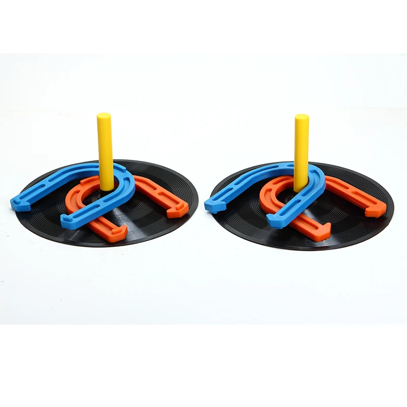 Horseshoes Hook And Ring Toss Set Beach Sport Toys Garden Yard Game ...