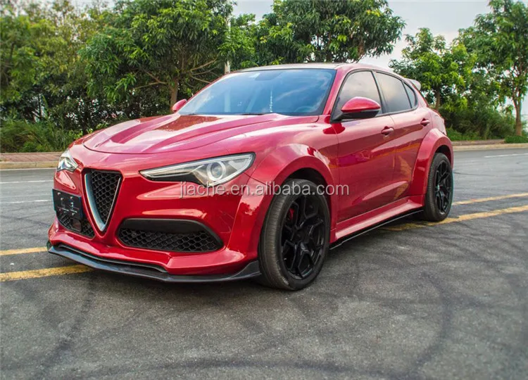 SD Carbon Partial Carbon Fiber Widebody Kit For Alfa Romeo Stelvio ...