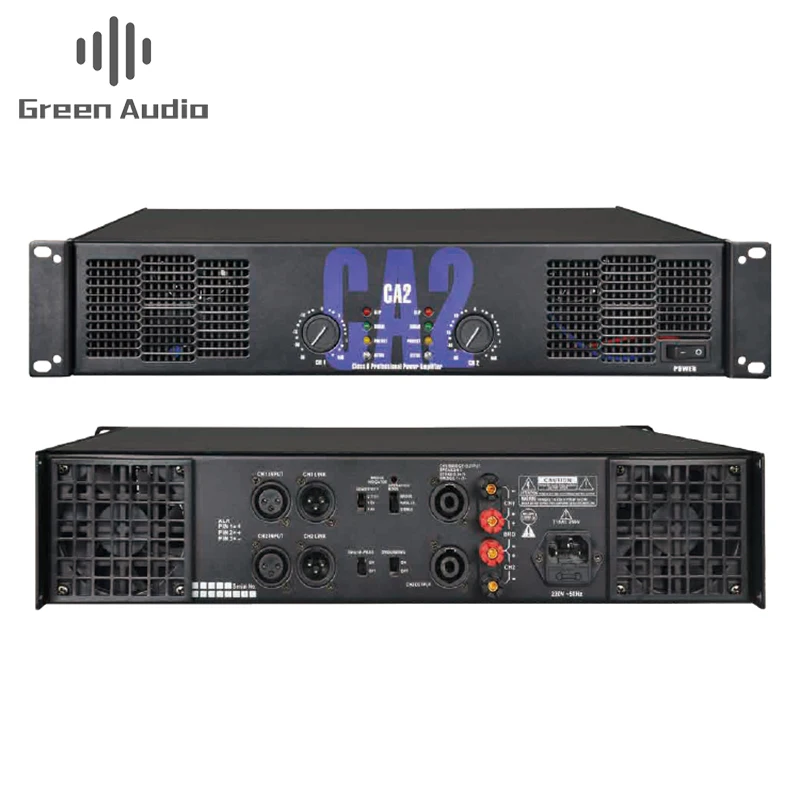 GAP-CA2 Professional 275/400 Watt 2 Channel Amplifier