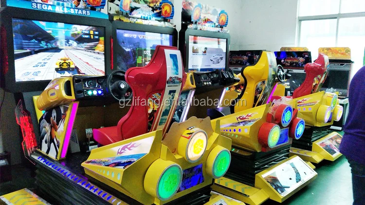 55" Screen Sonic Arcade Games Machines Coin Operated Video Car Racing ...