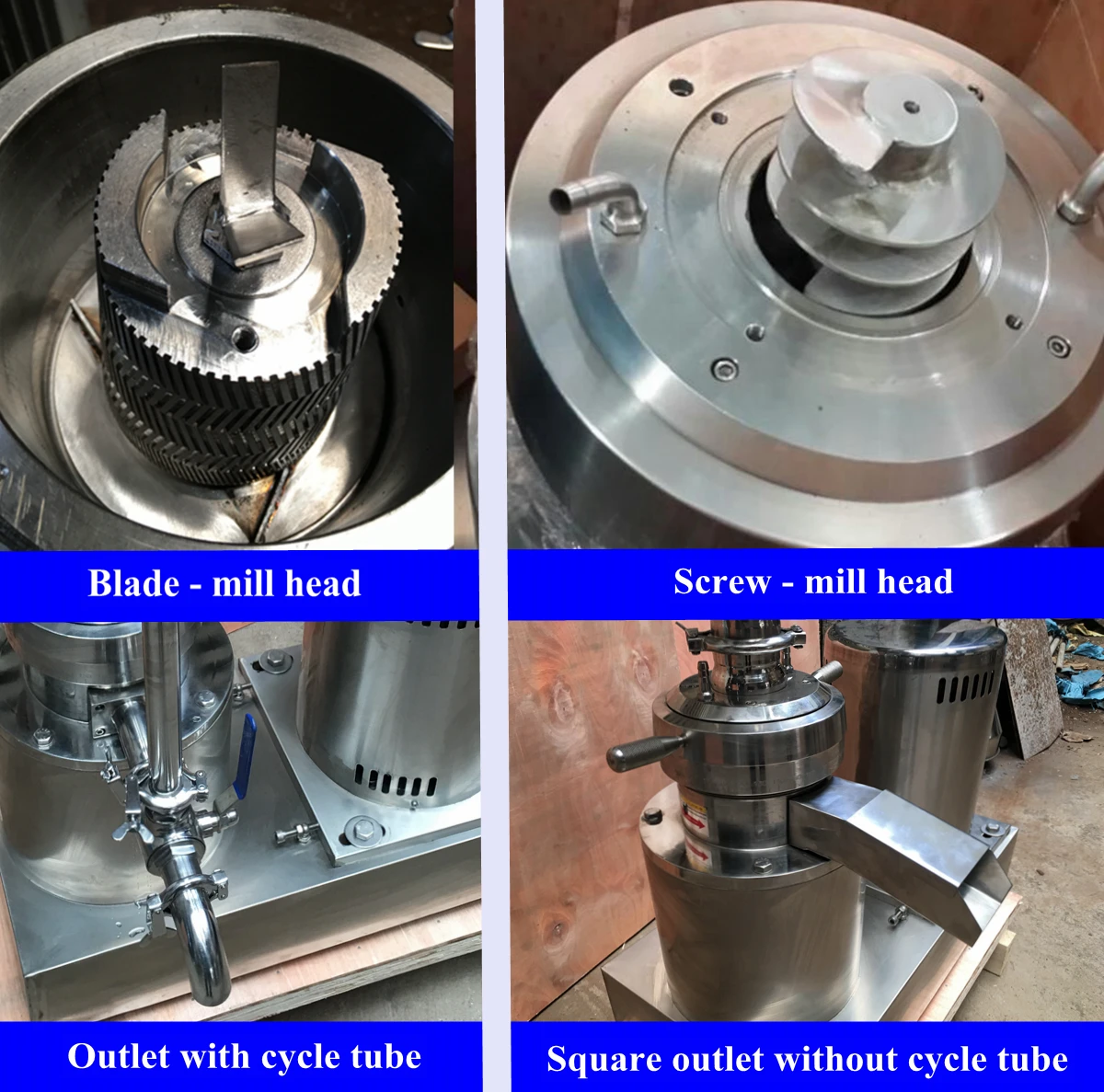 Factory Chickpea Paste Grinder Hummus Making Machine Machines Almond ...