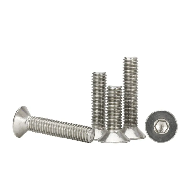 Fastener Manufacturers 304 Stainless Steel Din7991 M3-m16 Countersunk Head Hexagon Socket Screw ...
