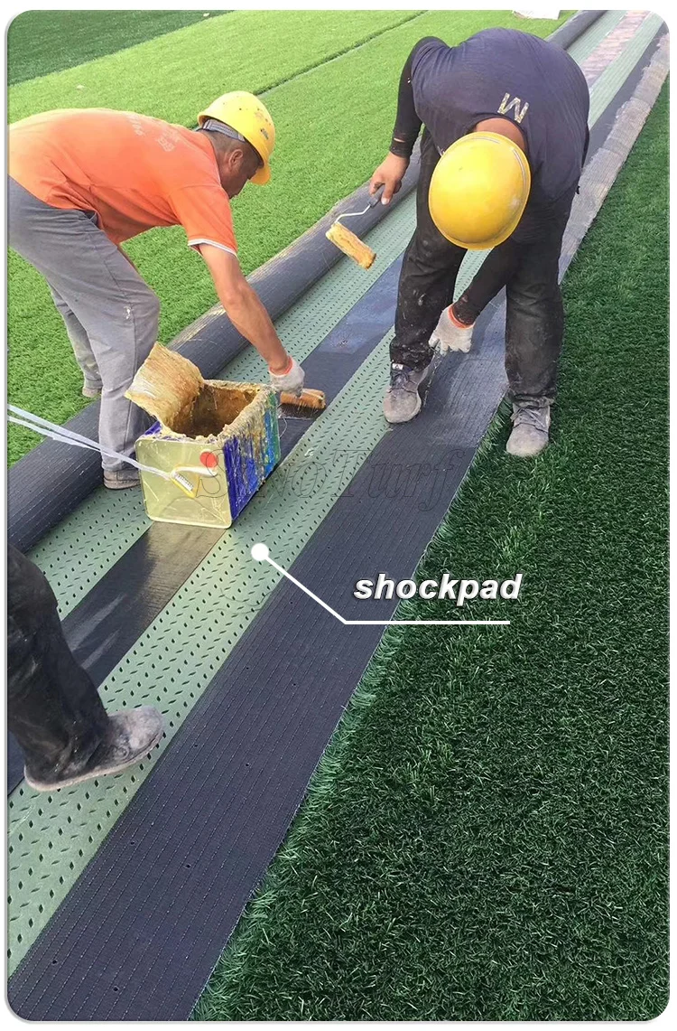 Football Grass Soccer Field Shock Pad Underlay For Artificial Grass ...