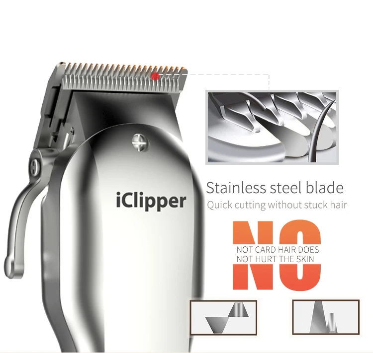 Iclipper-k4 Professional Men’s Hair Clipper - Cordless & Powerful