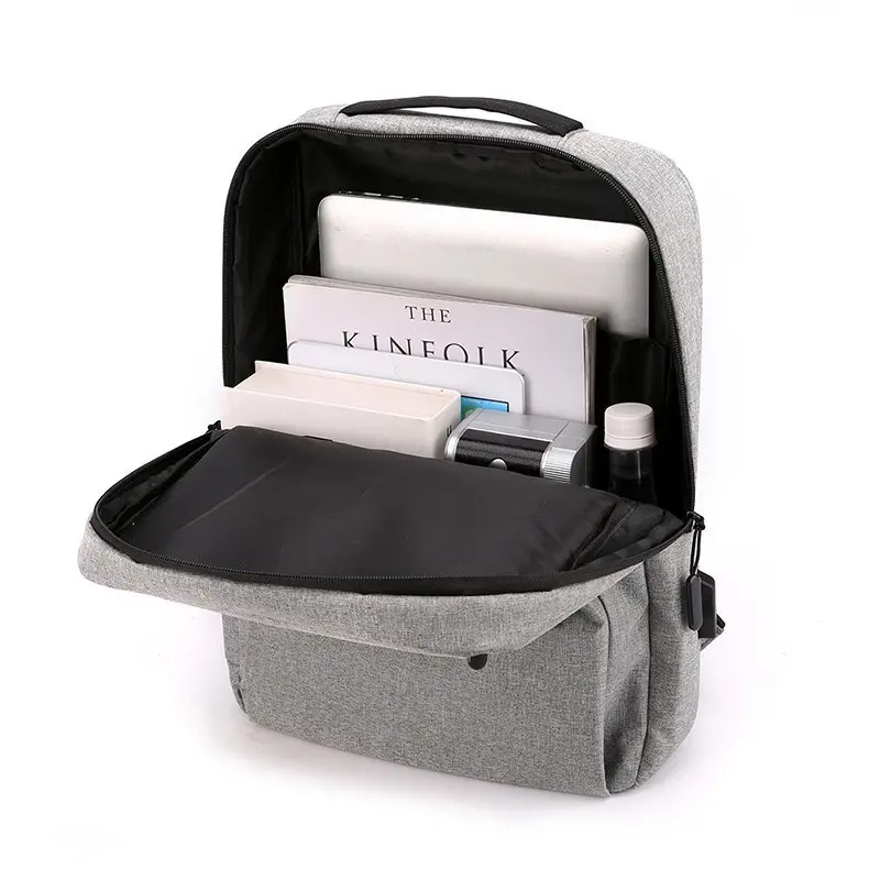 Zunwei USB Laptop Backpack - Waterproof & Anti-theft