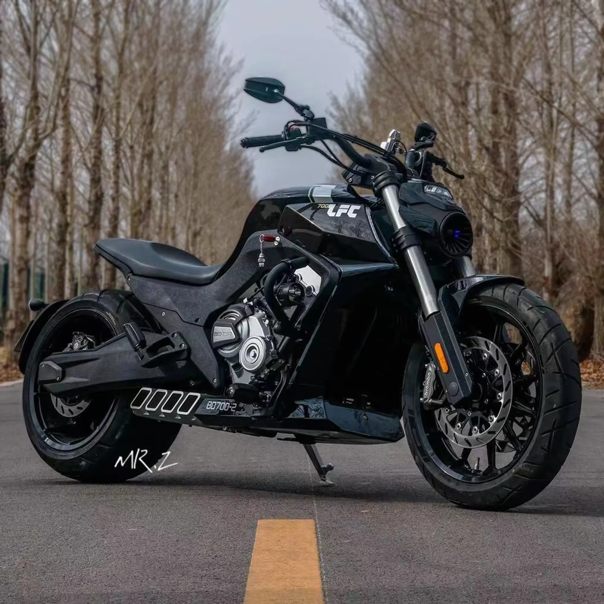 700cc Gas Classic Vintage Cruiser Motorcycles - 200km/h