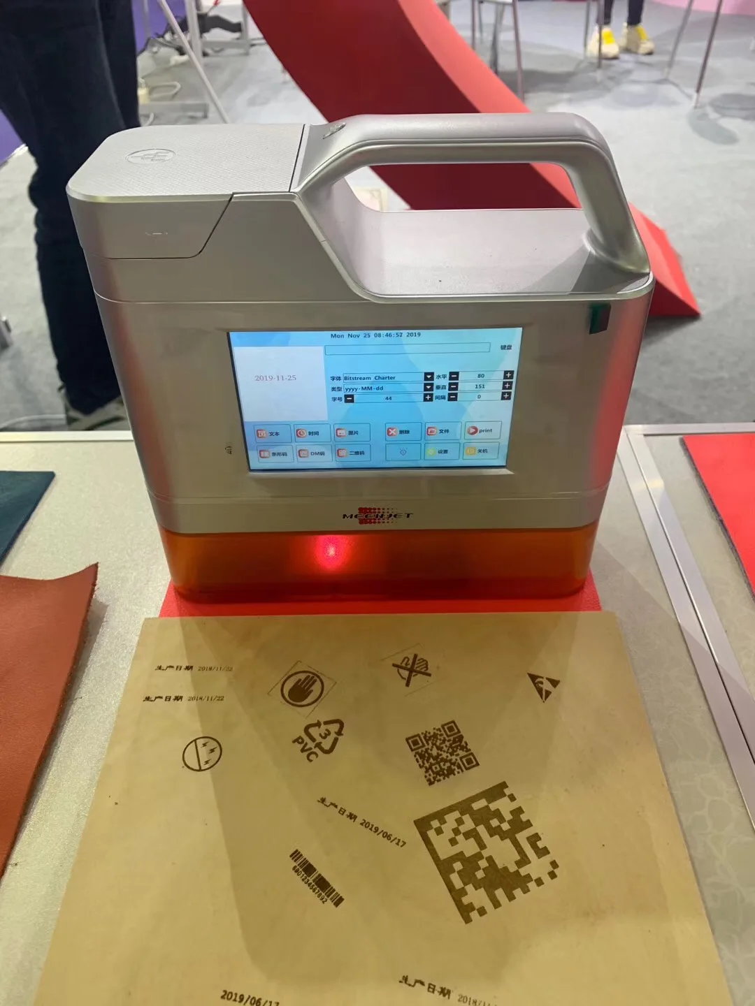 Meenjet L3 Hand Label Laser Printer - Portable & Efficient