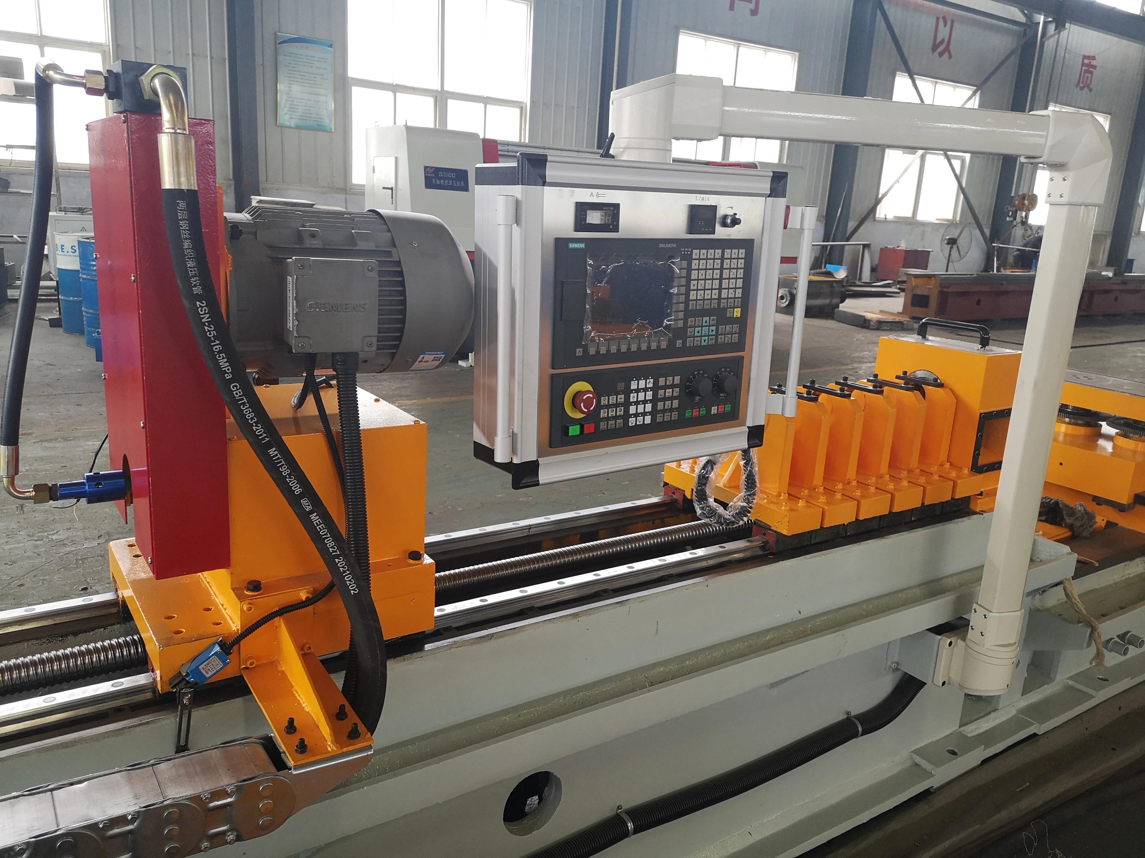 High-accuracy Deep Hole Drilling with ZK Gun Drill Machine