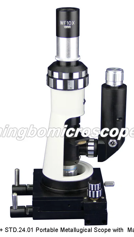 100x-500x Portable Metallographical Field Microscope For Pipe ...
