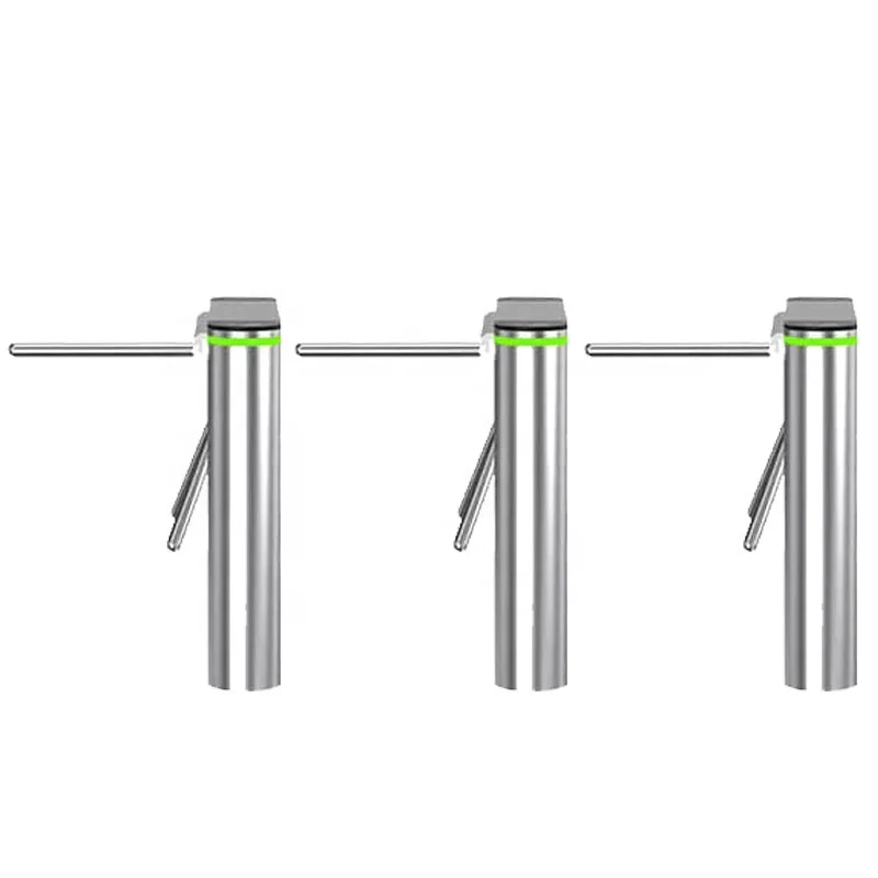 Secure and Efficient: Tripod Turnstile with Face Recognition