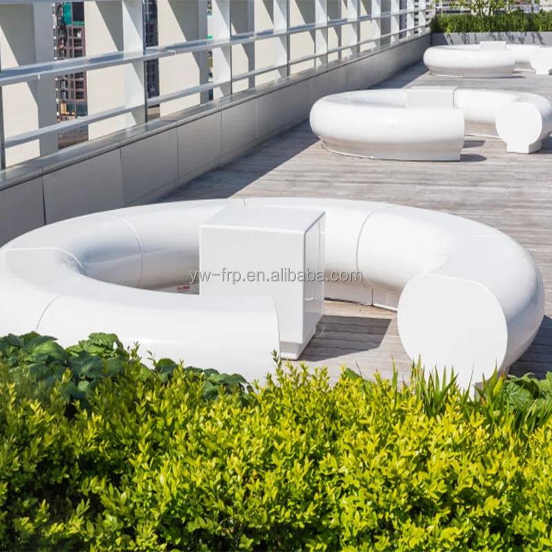 Outdoor Fiberglass Benches - Luxury and Comfort