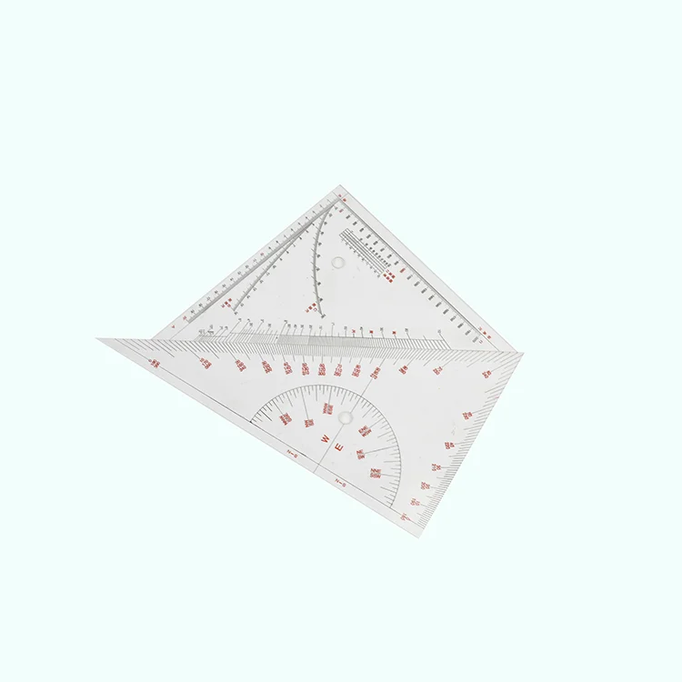 Marine Plastic Protractor Nautical Triangle Of Inoue Type 360mm - Buy ...