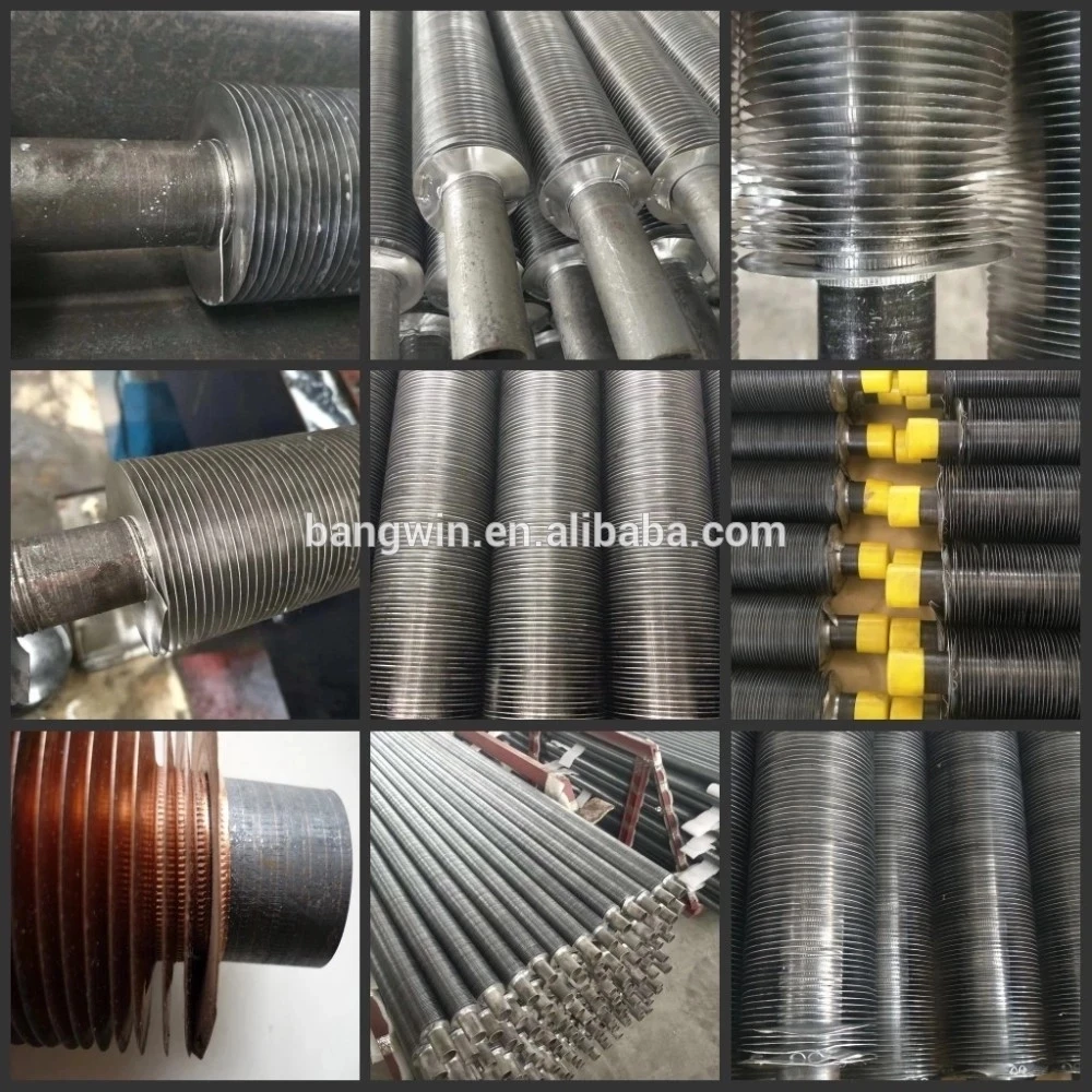 Welded Spiral Serrated Finned Tube/tubing Air Heat Exchanger - Buy ...