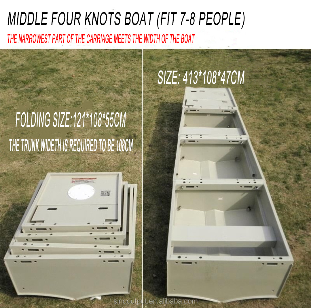 Vehicle-mounted Folding Composite PPR Boat for Fishing